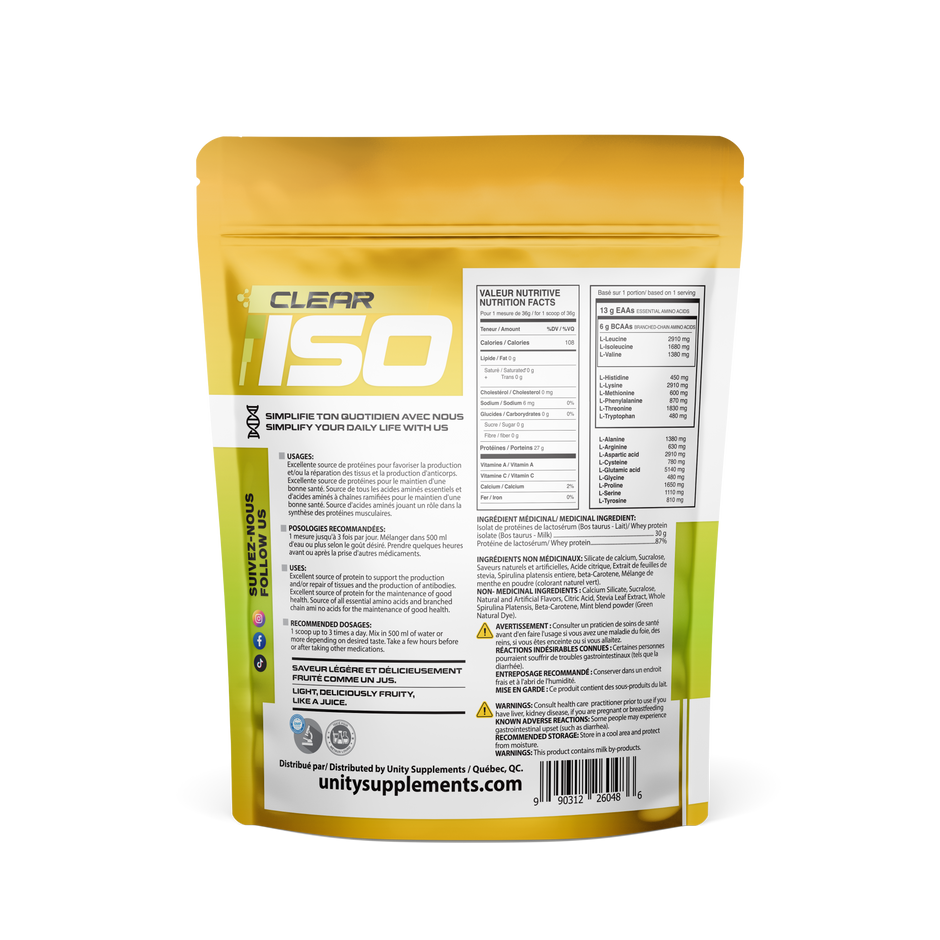 Unity-Supplement | Isolate whey protein